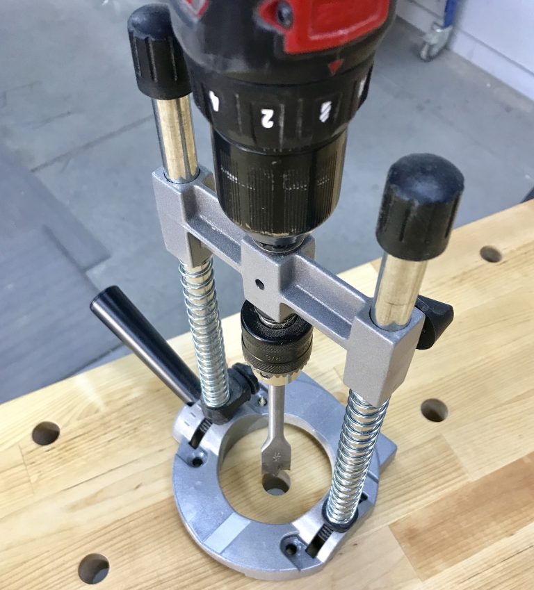 Drill straight holes with a portable drilling guide | Kreg Tool