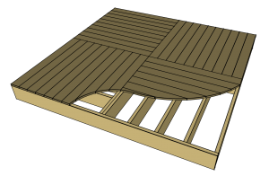 Dress up your deck with patterned decking | Kreg Tool