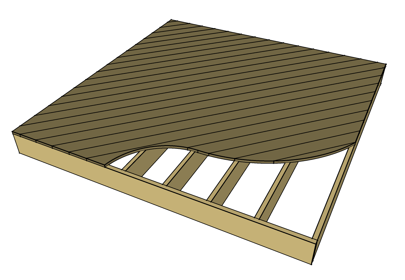 Dress up your deck with patterned decking | Kreg Tool
