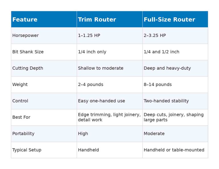 Trim Router vs Router: What’s the Difference & Which One Fits Your ...